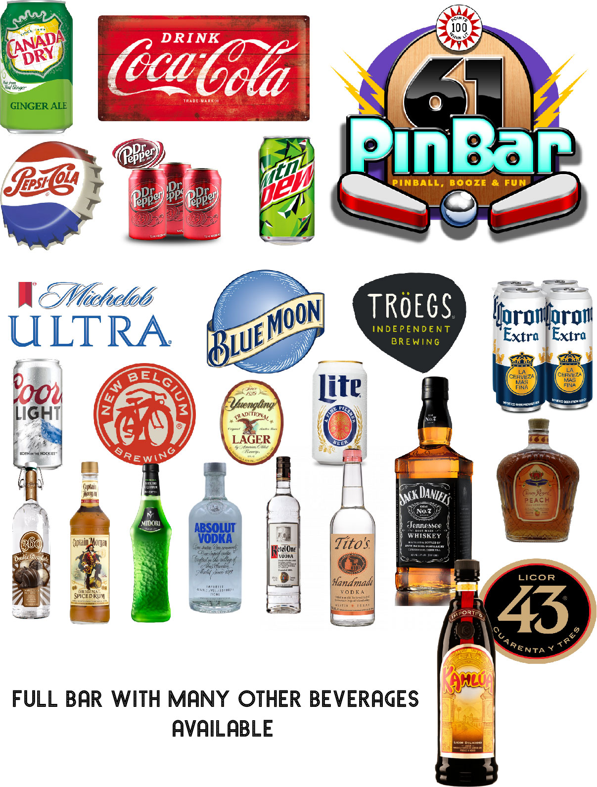 Menu - 61PinBar